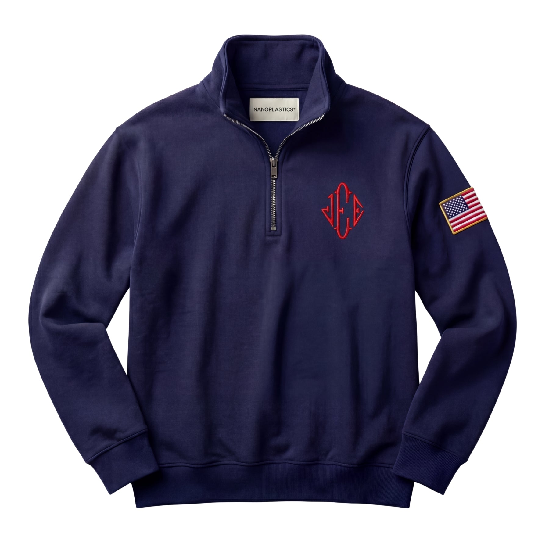 "EPSTEIN" QUARTER-ZIP [PRE-ORDER] – NANOPLASTICS*